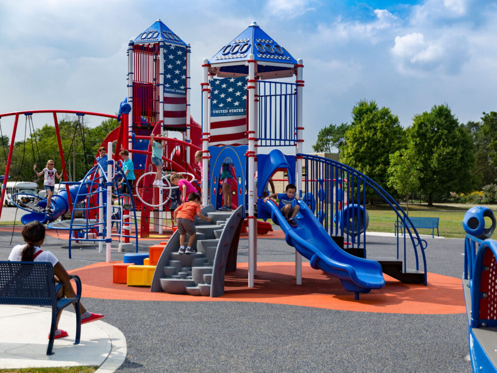 Playground & park equipment, inclusive, & rope-based play - PLAYMORE